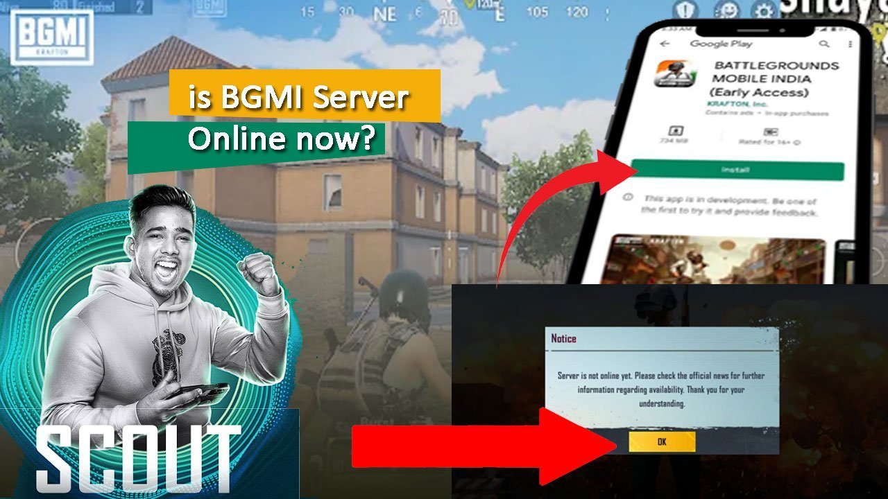 क्या BGMI Server Online हो गया हे? देखे Krafton BGMI Official News